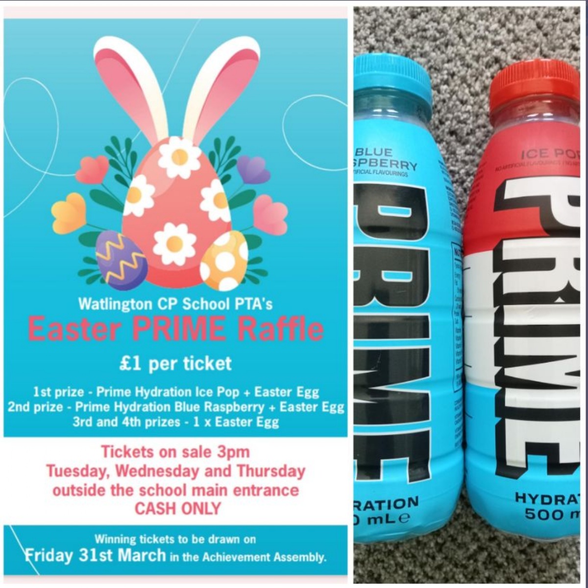 Watlington Community Primary School - Prime Easter Raffle